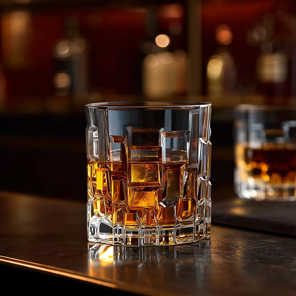 RCR Etna Crystal DOF Whiskey Glasses, 330 ml, Set of 6 – CarryHome