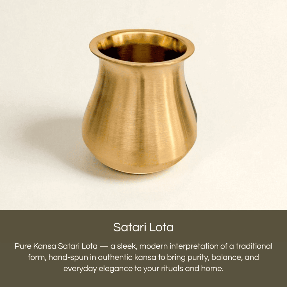 Kansa: The Sacred Metal of India – History, Purity, & Ayurvedic Wisdom ...